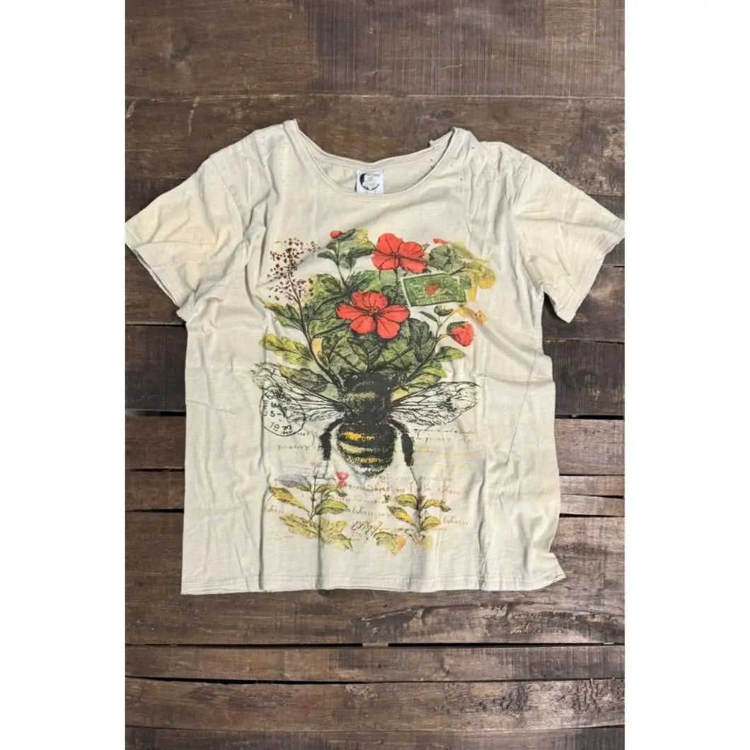 Jaded Gypsy - Moon Dance Tee - Friendly Flight – Shop Hannah Closet