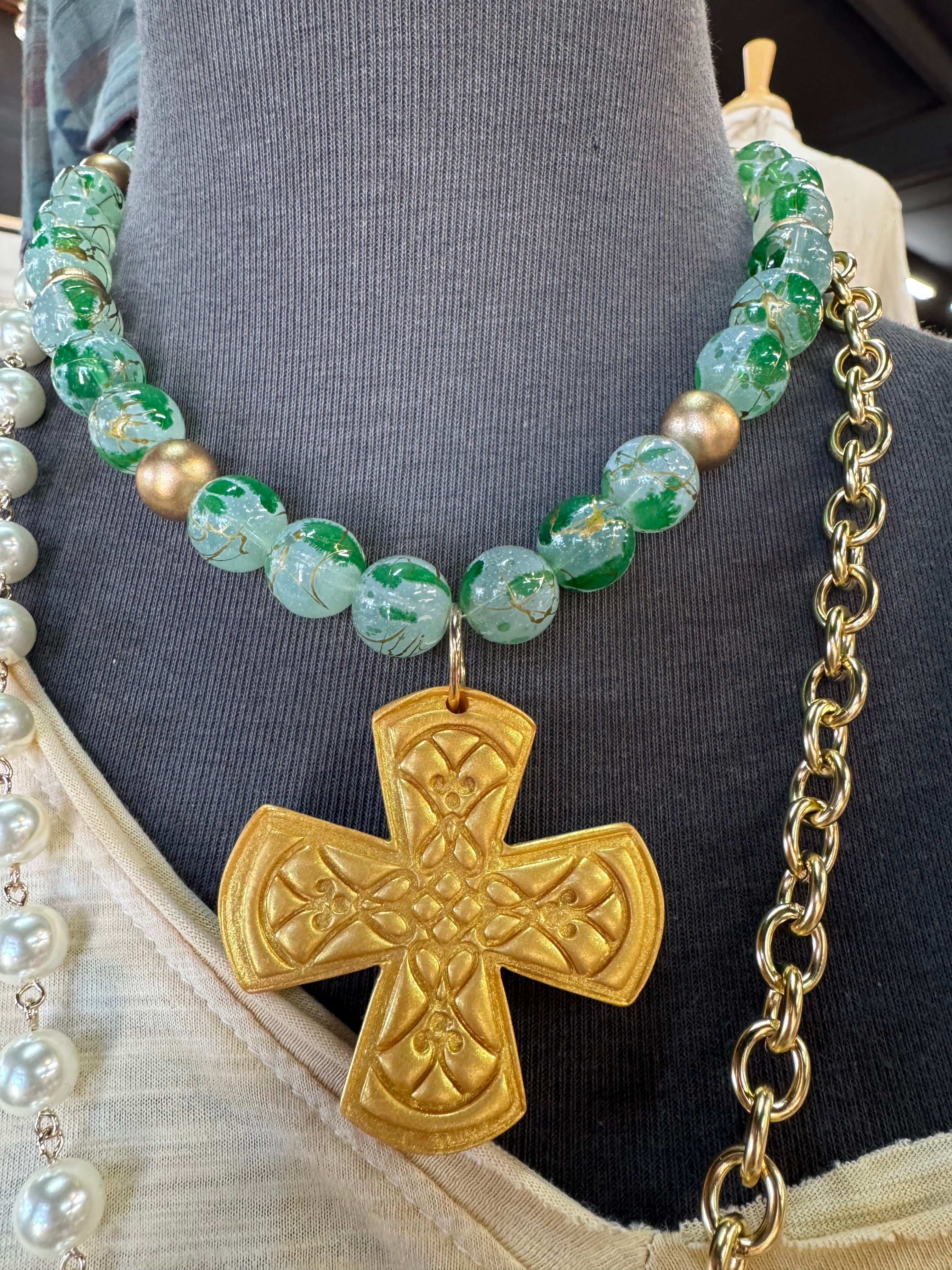 Hidden Truth Jewelry- Prov. 3:5Cross Necklace – Shop Hannah Closet